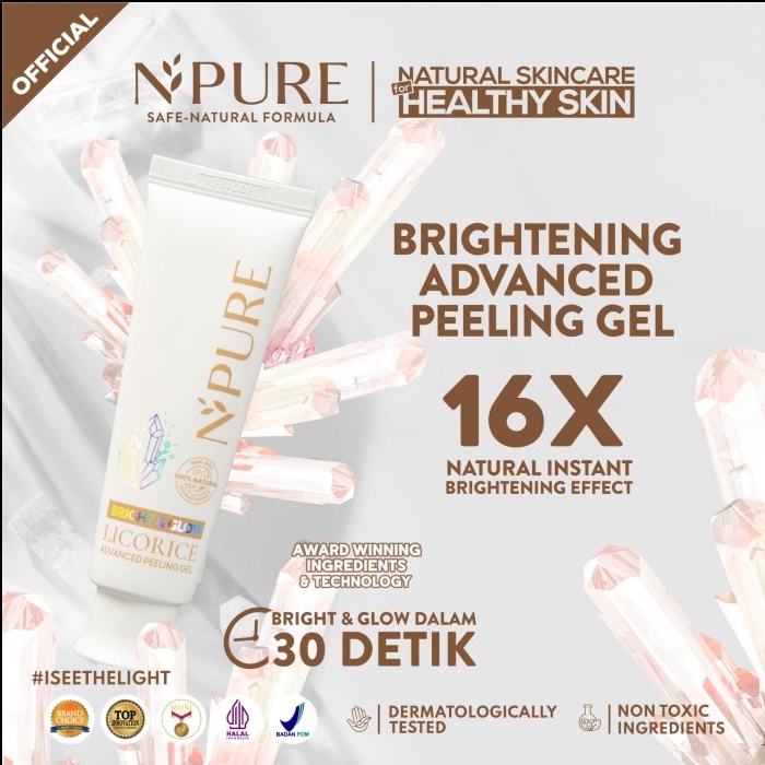 Npure Licorice Advanced Peeling Gel 50ml Npure Licorice Advanced Peeling Gel 50ml