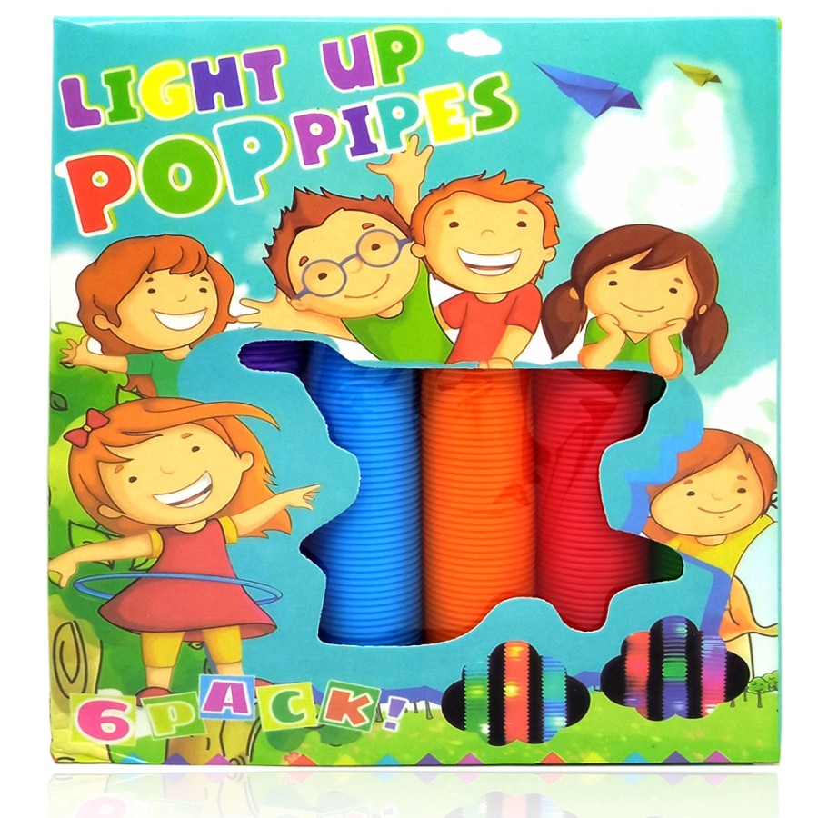 Mainan Pop LED Light Pipe Tubes (LED Stick Pipa Selang)