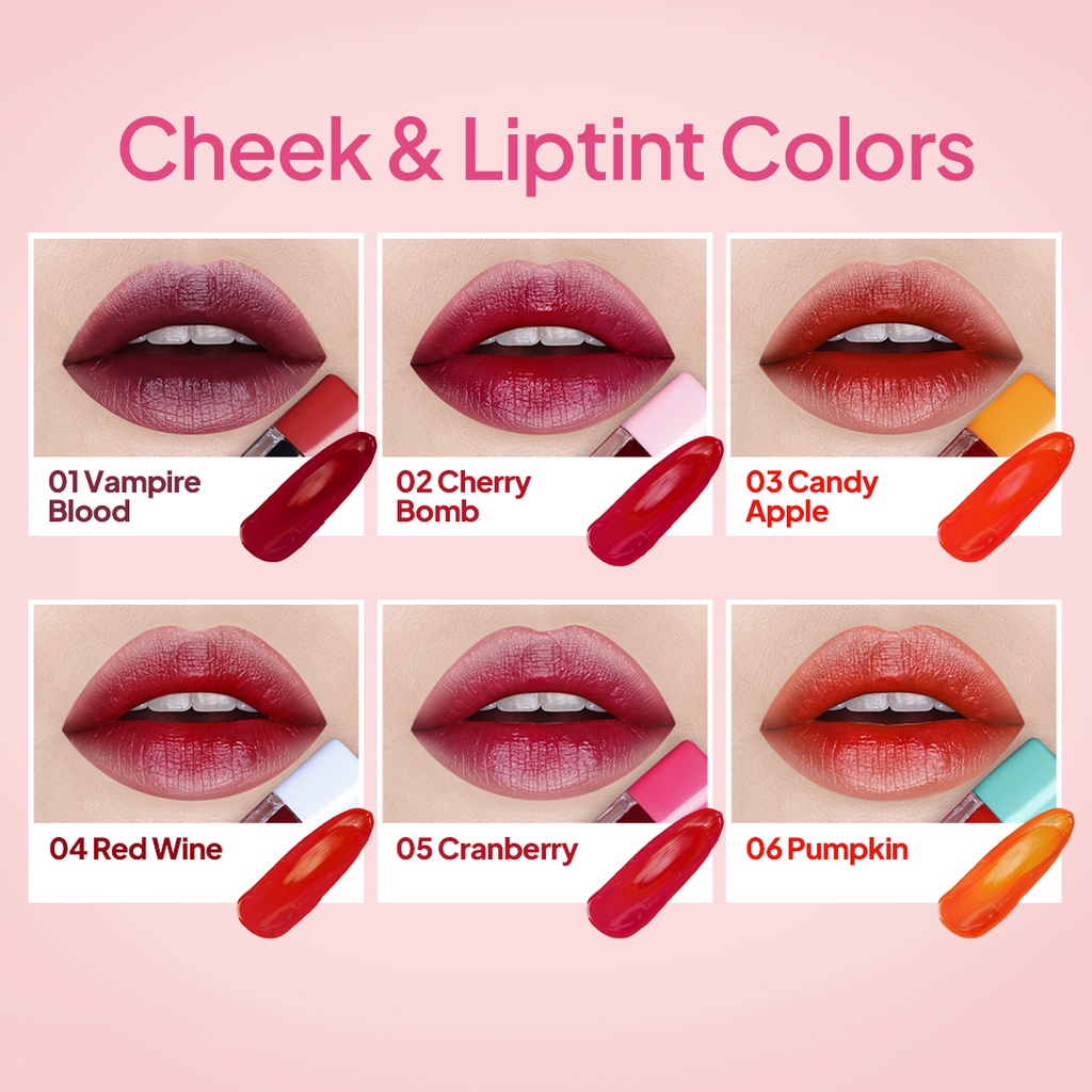 Implora Cheek & Liptint 04 Red Wine Implora Cheek & Liptint 04 Red Wine