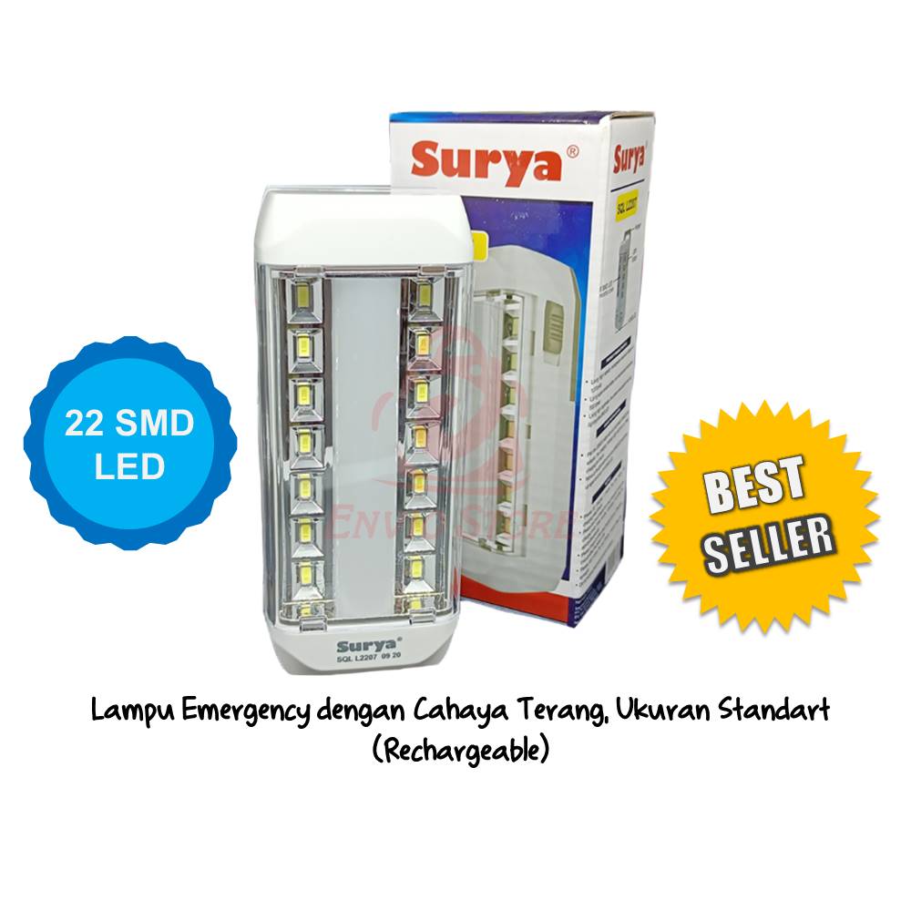 Surya Sql L2207 Emergency Lamp Lampu Darurat