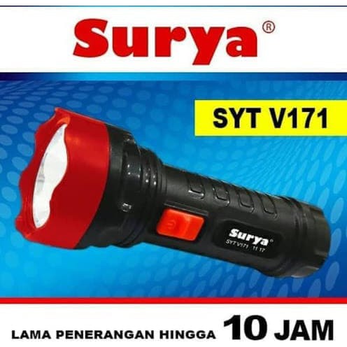 SURYA V171 Senter Mini Baterai Isi Ulang (Rechargeable)