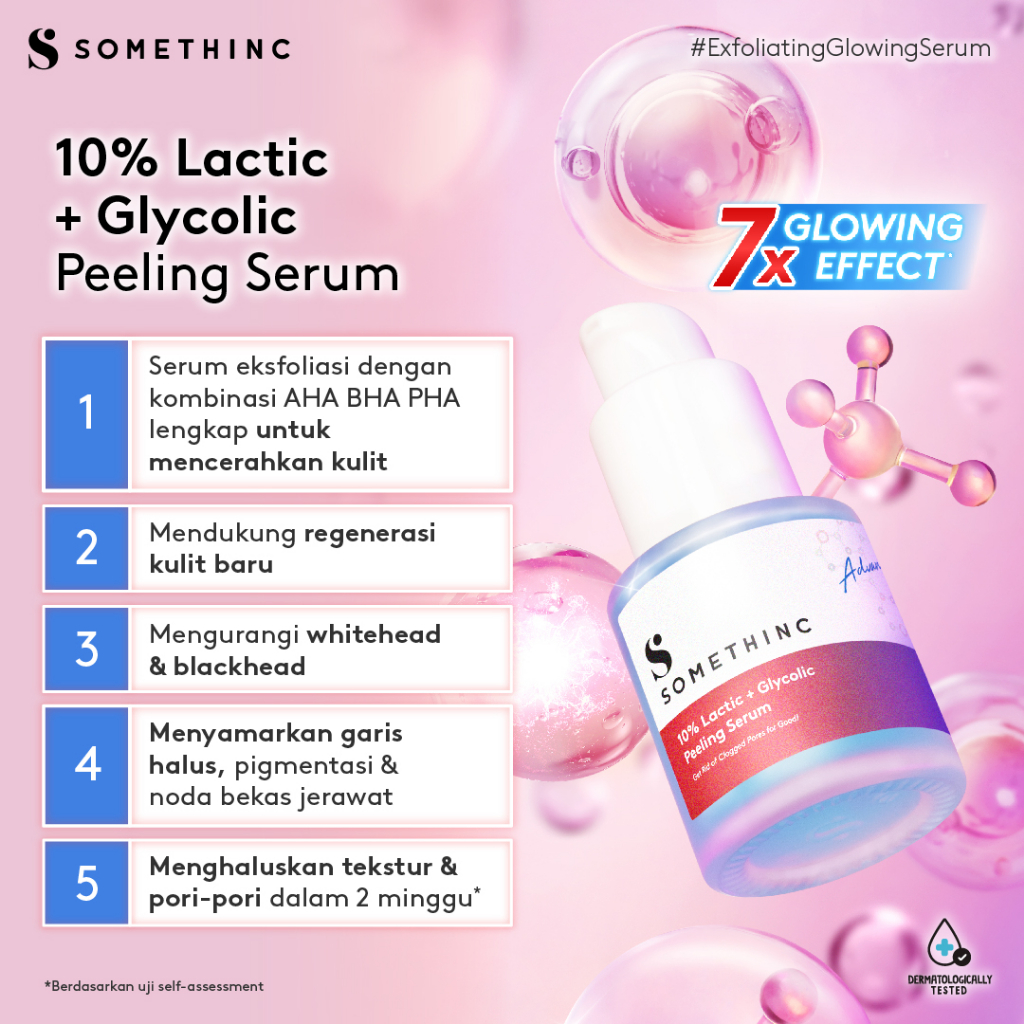 Somethinc 10% Lactic + Glycolic Peeling Serum 20ml