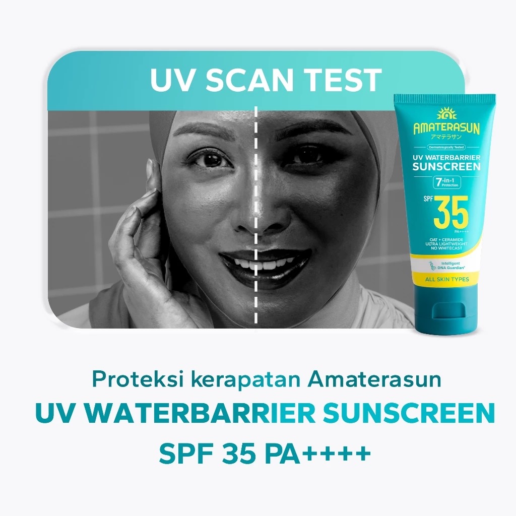 Amaterasun UV Waterbarrier Sunscreen SPF35 PA++++ 40gr