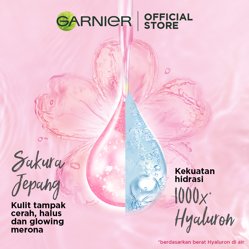 Garnier Sakura Glow Hyaluron Water Glow Essence 100ml