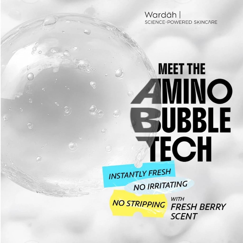 Wardah Bright Now Vitamin C Mugwort Clay Oil Control Facial Foam 100ml