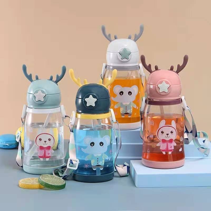 Botol Minum Tanduk Rusa + Tali 600ml