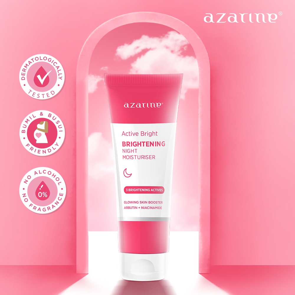 Azarine Active Bright Brightening Night Moisturiser