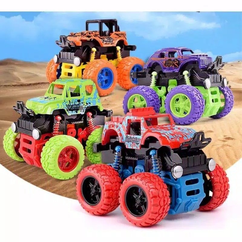 Mainan Mobil ZAP Monster Truck Off Road 8cm