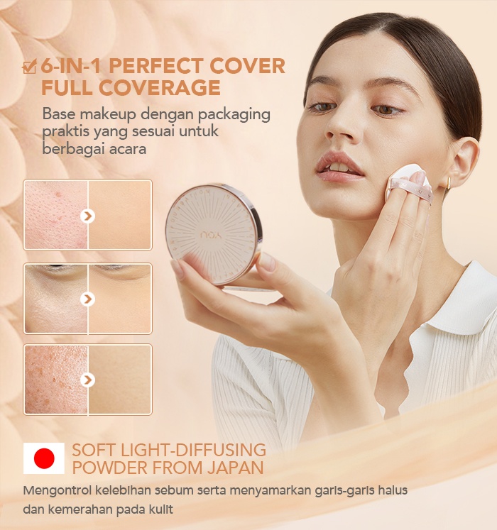 YOU Noutriwear+ Flawless Cushion Foundation REFILL - W703 Warm Ivory