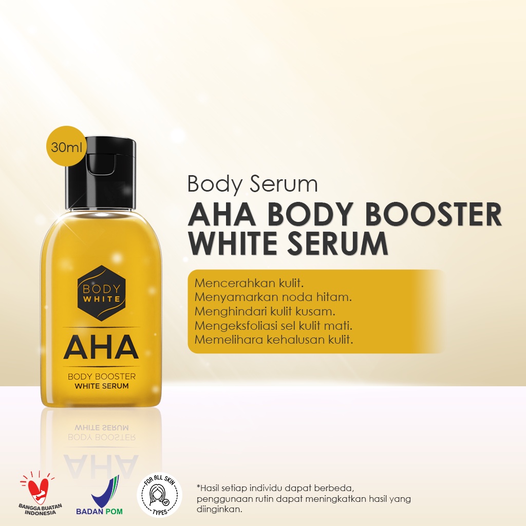 Body White AHA Body Booster White Serum 30ml