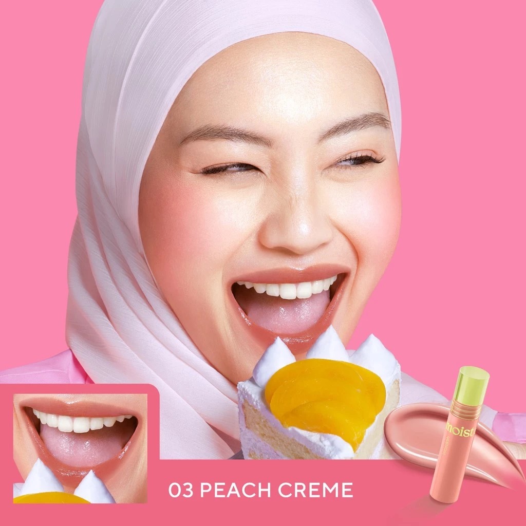 Wardah Moist Dew Tint 3gr - 03 Peach Crème Wardah Moist Dew Tint 3gr - 03 Peach Crème