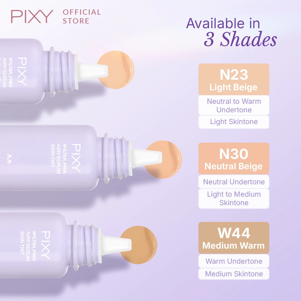 Pixy Airy Serum Skin Tint 25gr - N23 Light Beige