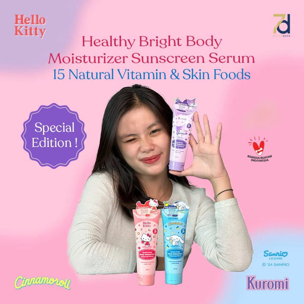 Sevendays Healthy Bright Body Moisturizer Sunscreen Serum 100ml - Hello ...