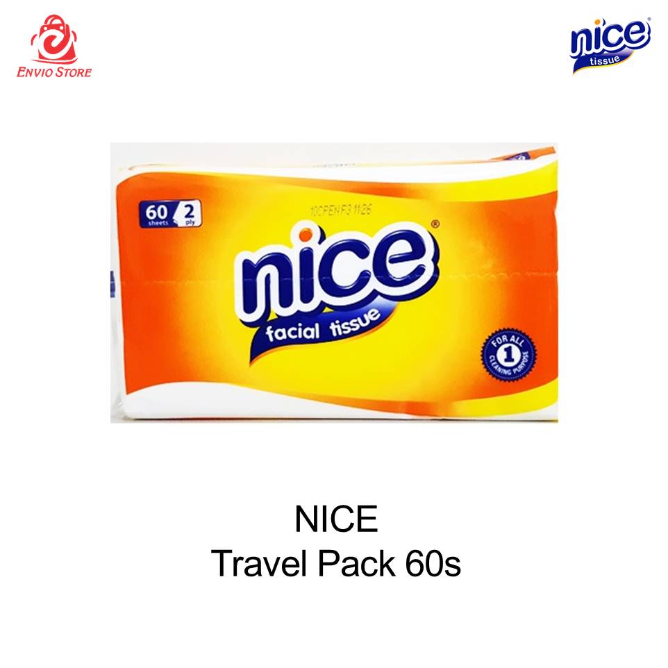 Tissue Nice TRAVEL Pack 60s